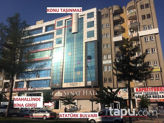 Batman Merkez Meydan Mahallesi'nde 120 m2 Ofis - Batman Merkez Bankadan ...